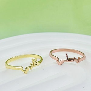 Custom Arabic Name Ring, Personalized Islamic Jewelry Gift - Etsy