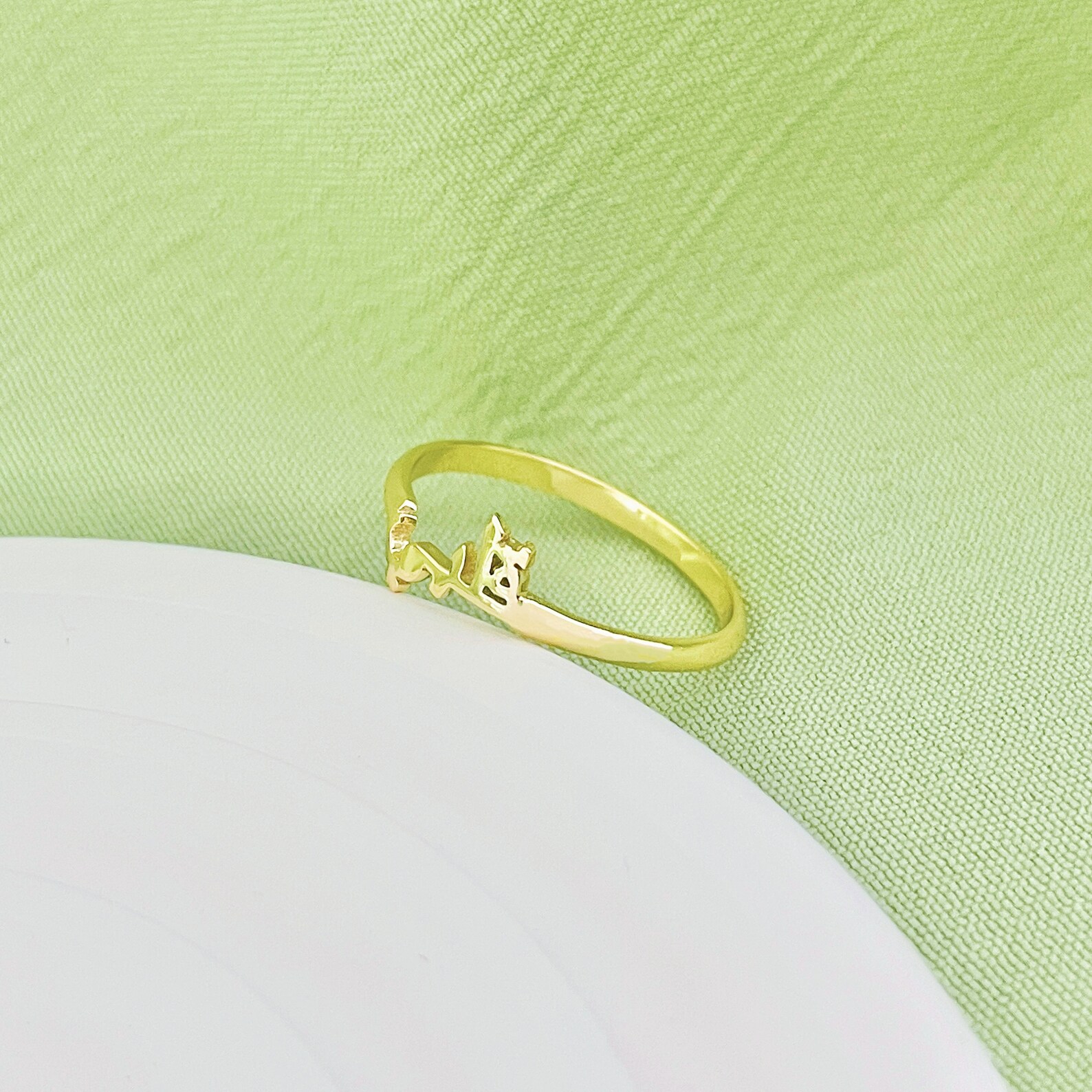 Custom Arabic Name Ring, Personalized Islamic Jewelry Gift - Etsy