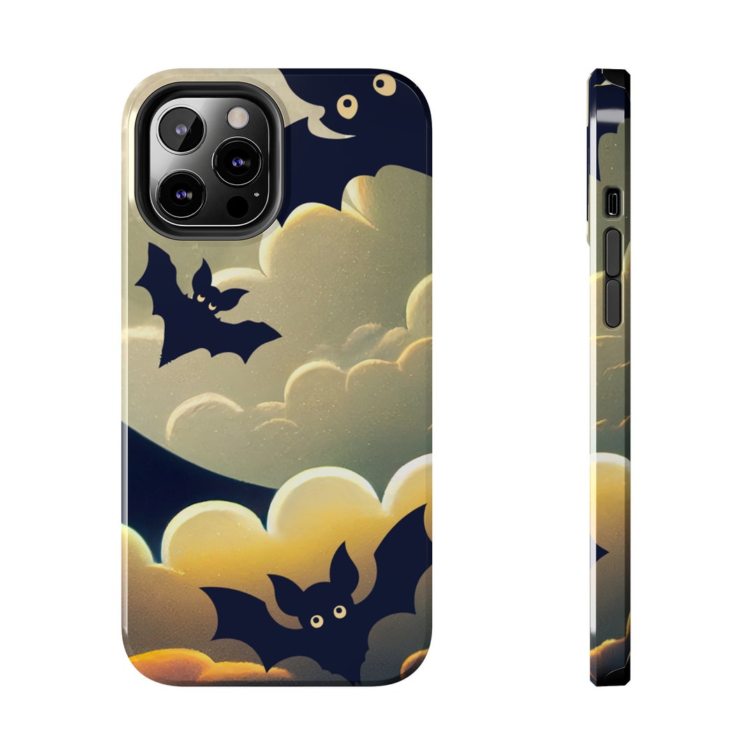 Bats Tough Casehalloween Phone Casespooky Phone Casetrendy - Etsy