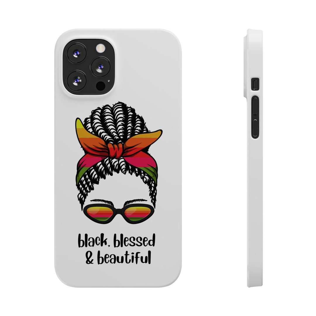 Black Blessed Phone Case,designer Phone Case,aesthetic Phone Case ...