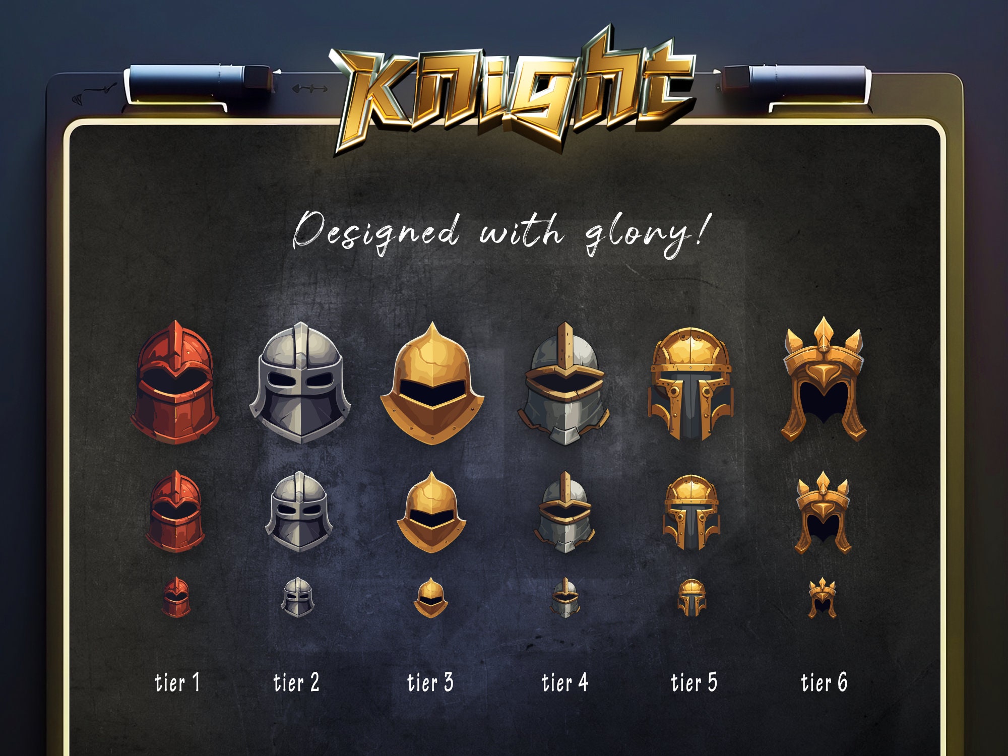Medieval Armor Sub Badges Knight Helmet Badges for Twitch Channel ...
