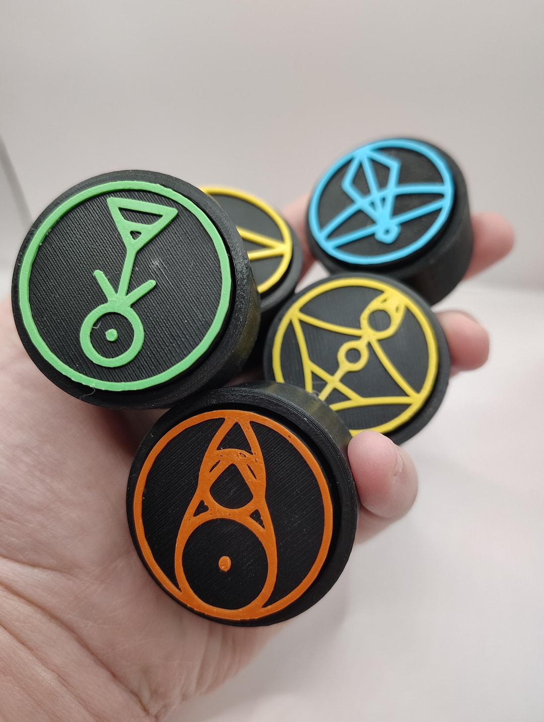 The Owl House Glyph Fidget Clickers - Etsy