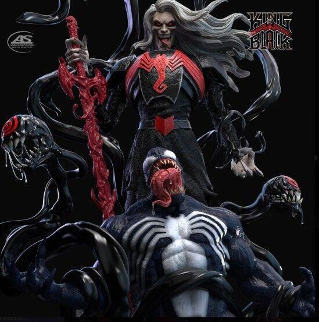 KNULL Vs VENOM 3D Printed Resin Unpainted Unassembled KIT 1/10 - Etsy