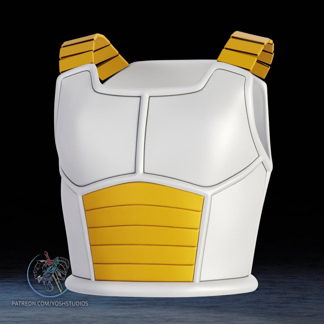 Classic Vegeta Armor 3D PRINTED IN PLA - Etsy