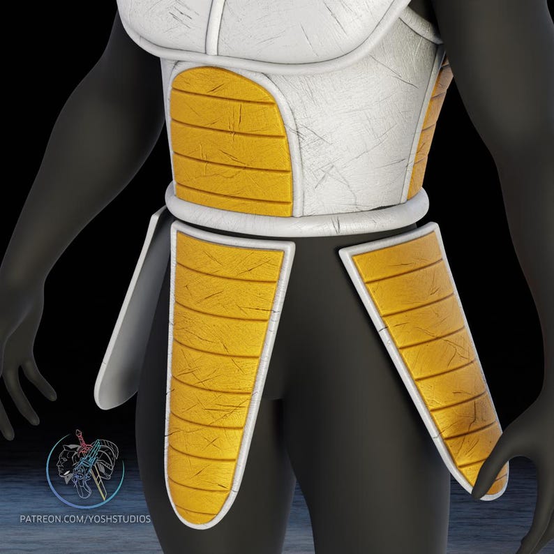 Saiyan Armor 3D PRINTED IN PLA - Etsy