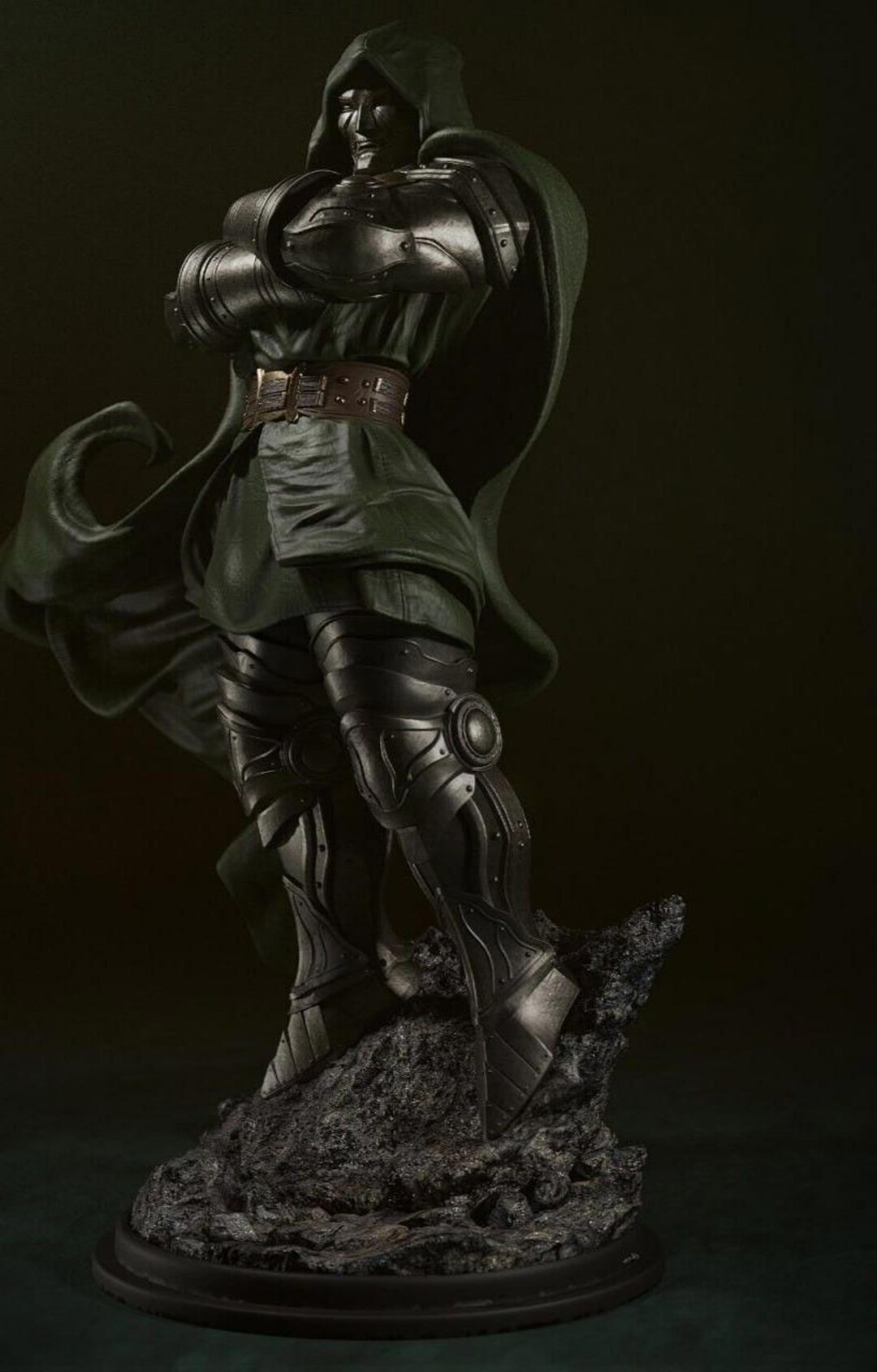 Dr. DOOM 3D Printed Resin Unpainted Unassembled KIT 1/10 - Etsy