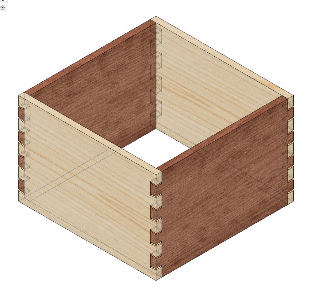 Fusion 360 Parametric Dovetail Template V3 - Etsy