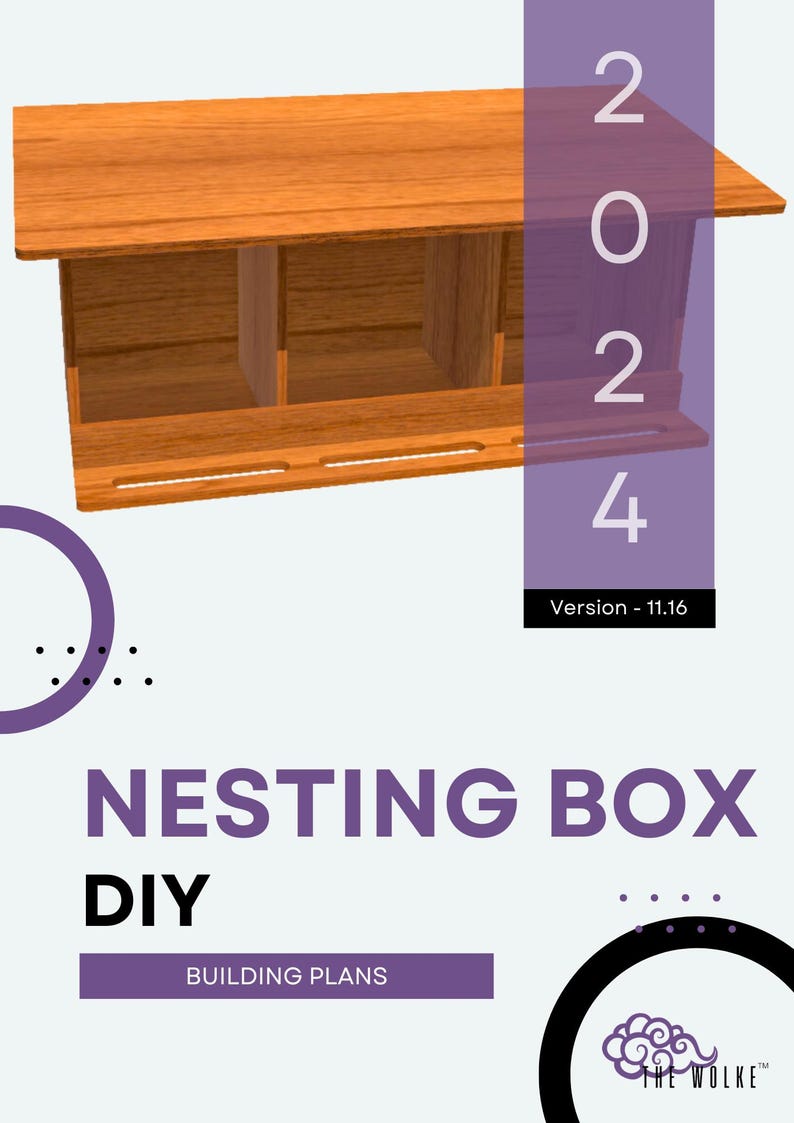 DIY X-large Chicken Nesting Box Plan – Build a Durable, Waterproof ...