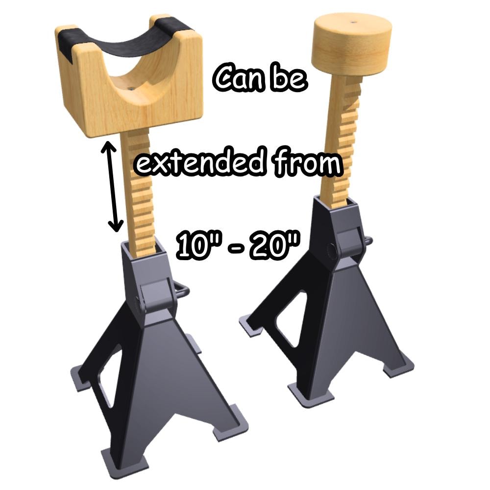 DIY Horse Hoof Stand Insert for Jack Stand – Adjustable, Farrier Stand ...