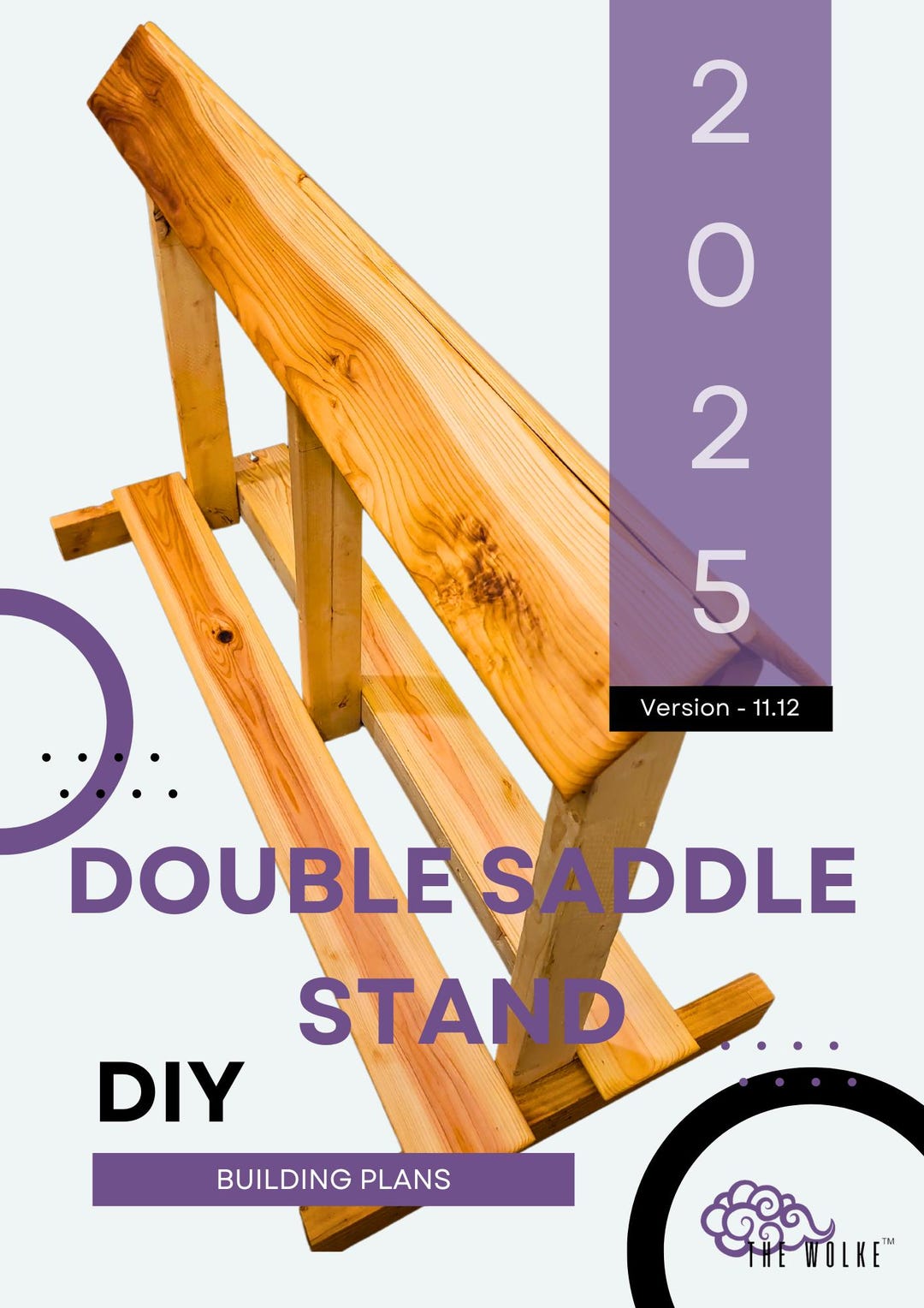 Double Saddle Rack DIY Plans: 52-inch Duel Horse Blanket Rack, Includes ...