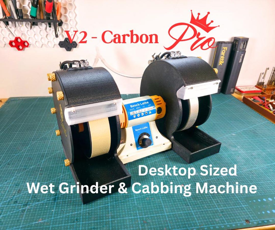 Professional Cabbing Machine & Wet Grinder Polishing Machine - Cut N ...