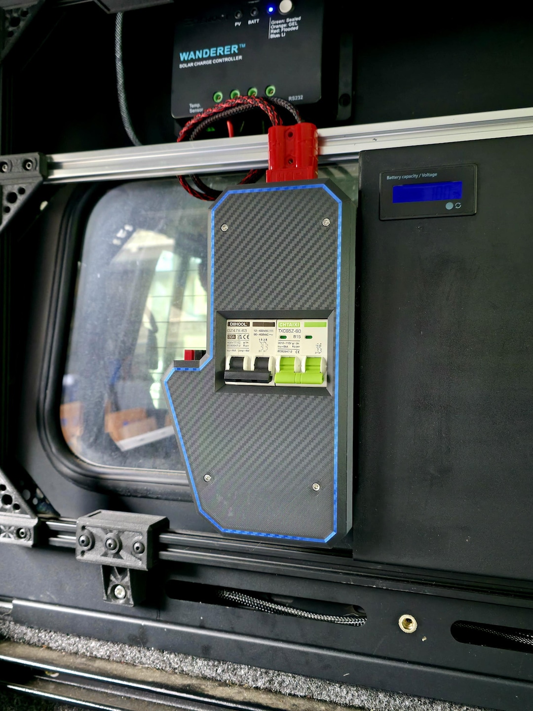 12V DC Breaker Box: Solar & Dual Battery Power Management - Etsy