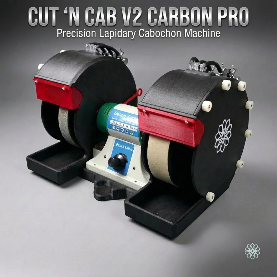 Cut ’n Cab V2 Carbon Pro: Compact Lapidary Cabbing Machine - Etsy