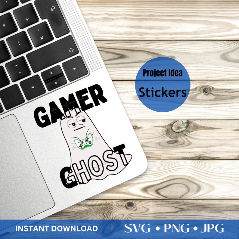 Cute Ghost SVG, Ghost Face PNG, Video Game Svg, Gamer Tag, Boo Svg ...
