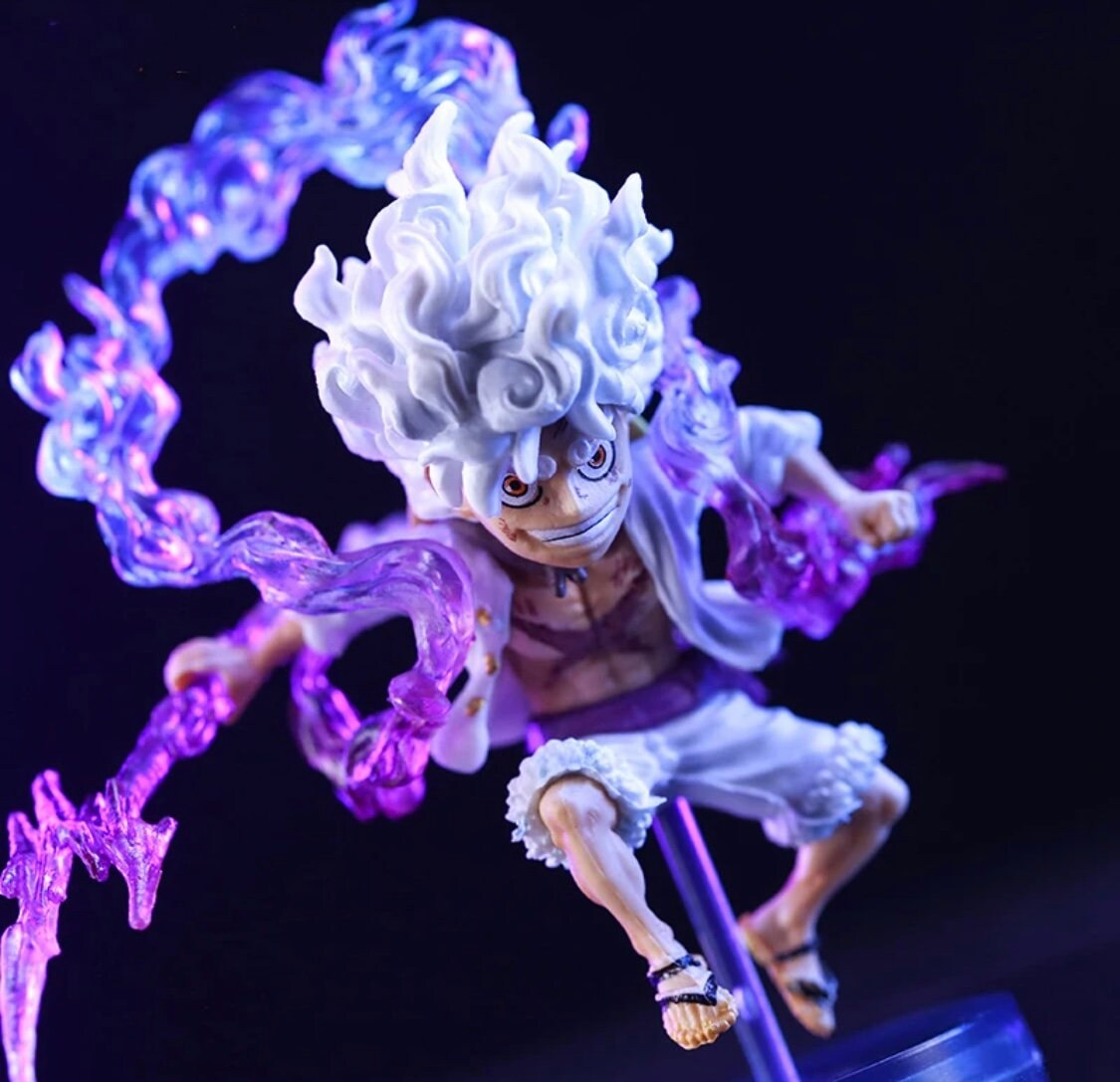 One Piece Luffy Gear 5 Figure - Etsy