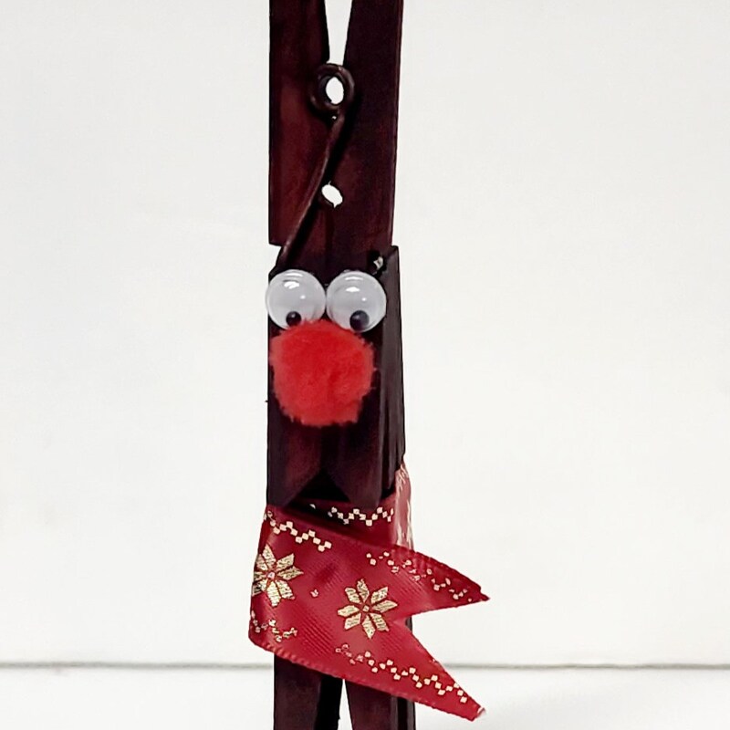 Clothespin Reindeer - Etsy