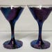 Galaxy Custom Hand Painted Martini Glass - Cocktail Glassware - Etsy