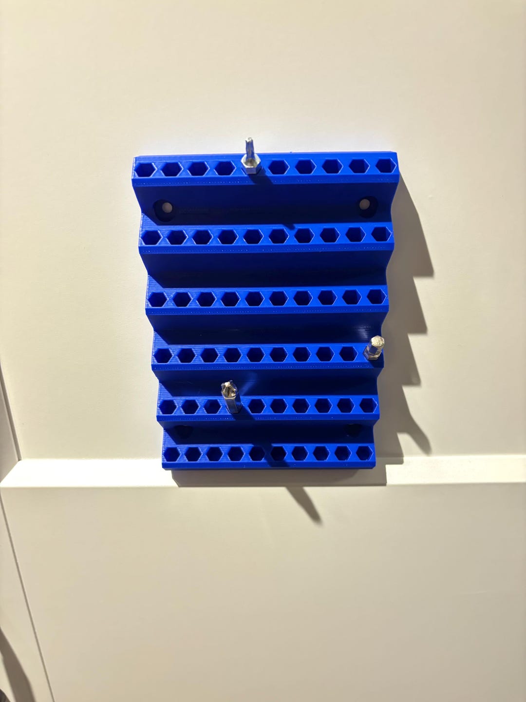 1/4-inch Hex Bit Holder Wall Mount 60 Slots Garage Storage Perfect Gift ...