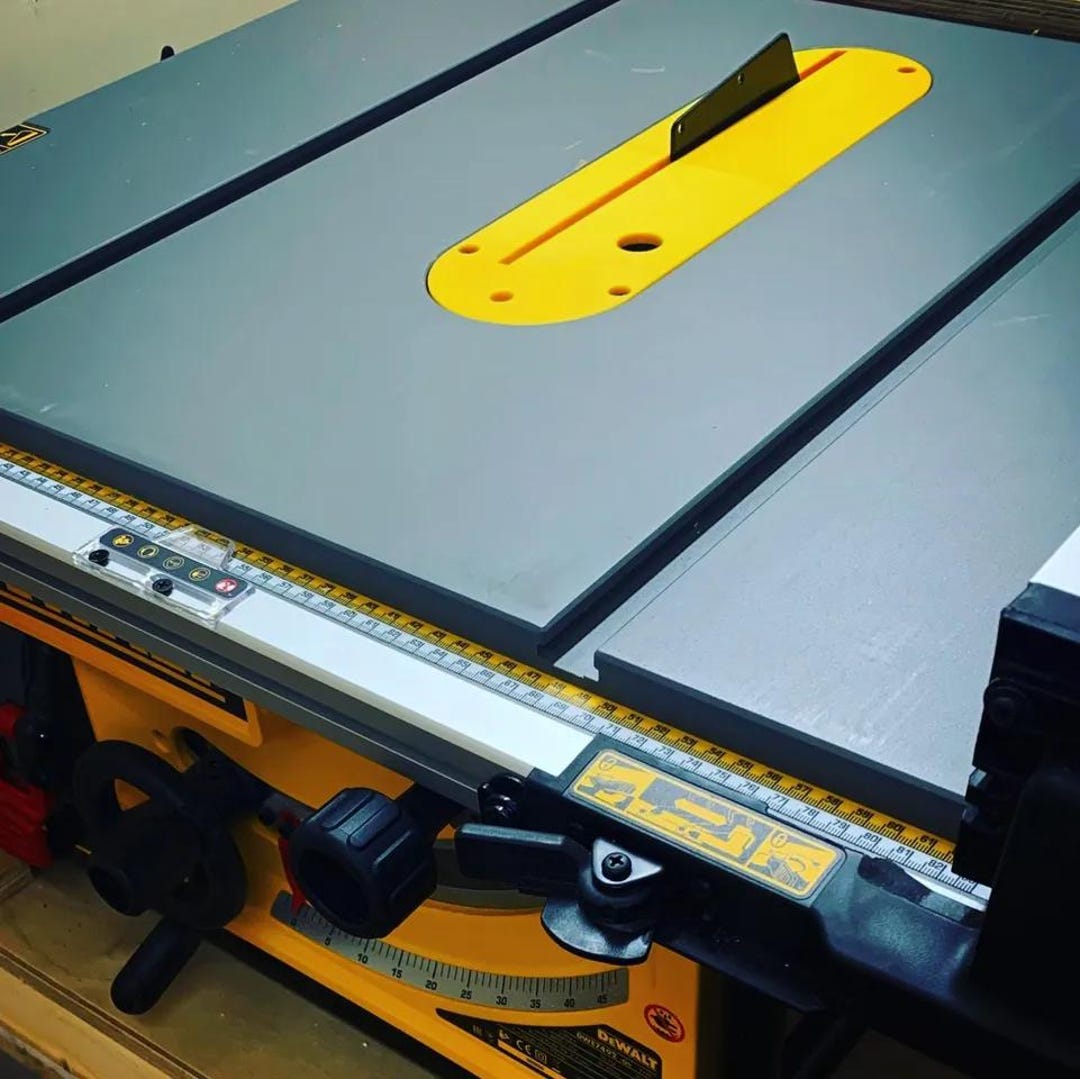 Insert for Dewalt DWE7492-QS and DWE7491-RS Table Saws – Durable ...