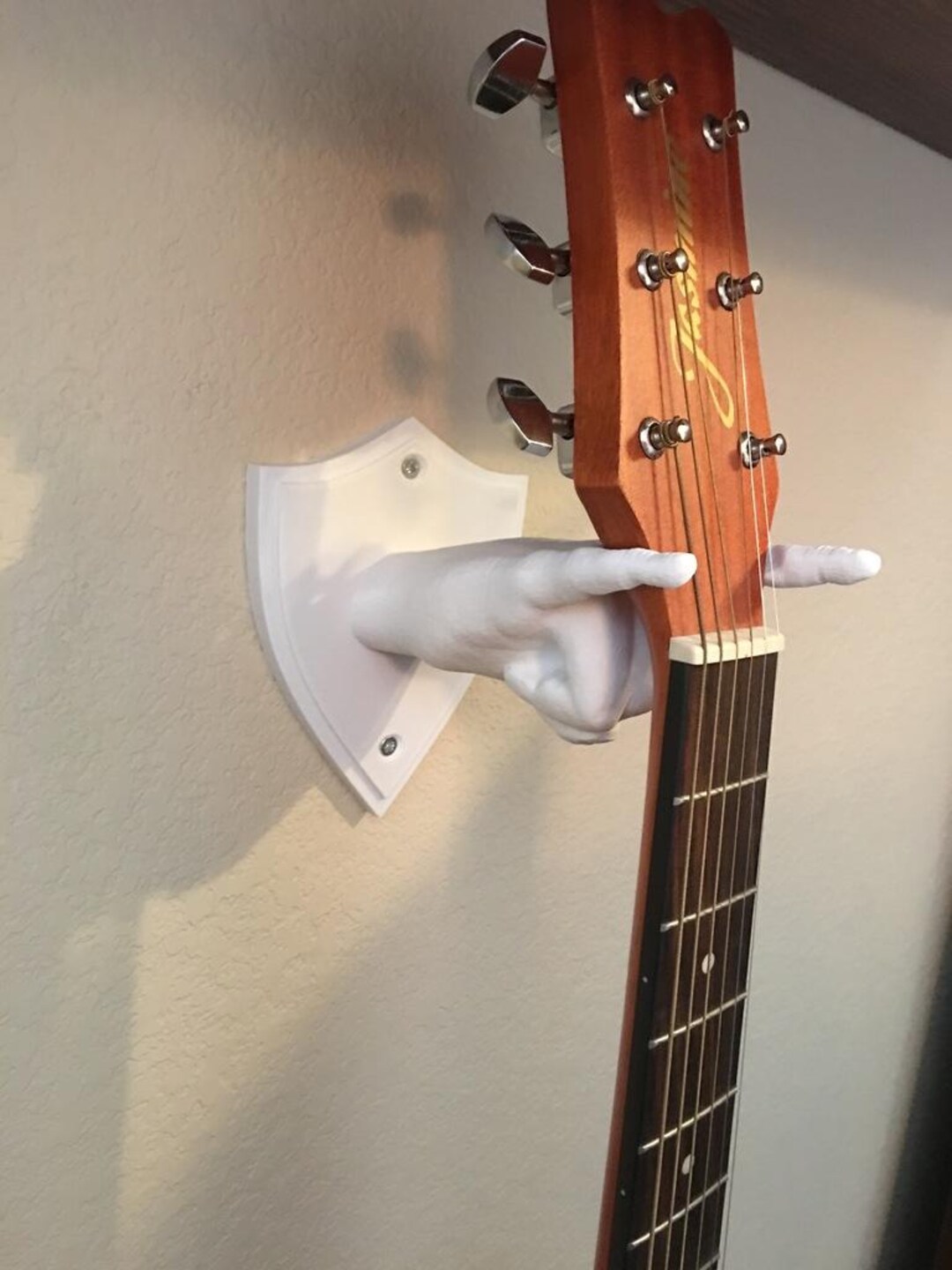 Rockhand Guitar Hanger – Cool Wall Hook in Rock Symbol Shape | Unique ...
