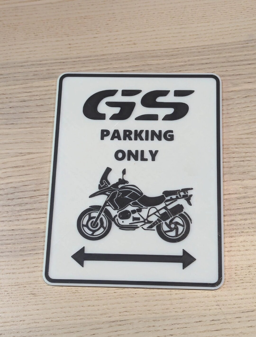 BMW GS Parking Sign Cool Wall Decoration for Your Mancave or Shed - Etsy