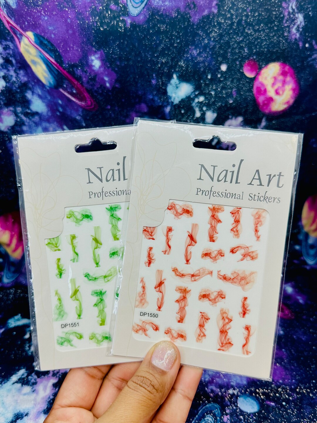 2 Sheets Nail Decals |nail Art Stickers - Etsy