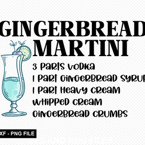 Cocktail Recipes SVG Bundle | Summer Drinks, Bar Signs (digital ...
