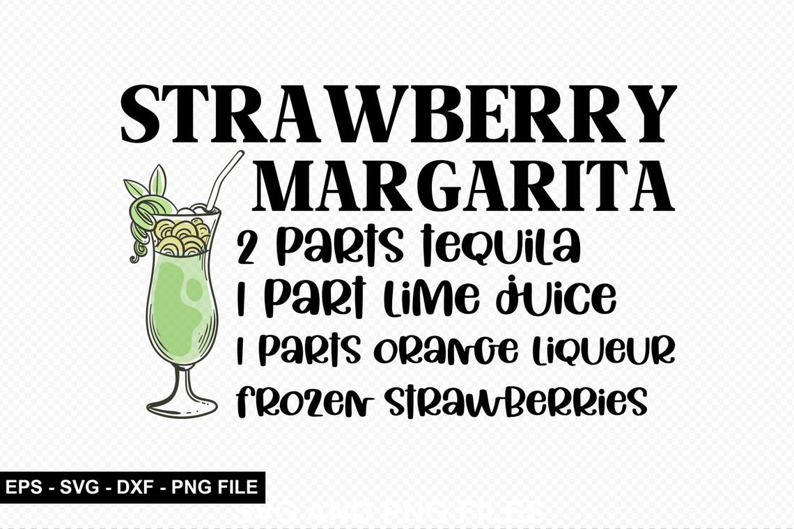 Cocktail Recipes SVG Bundle | Summer Drinks, Bar Signs (digital ...