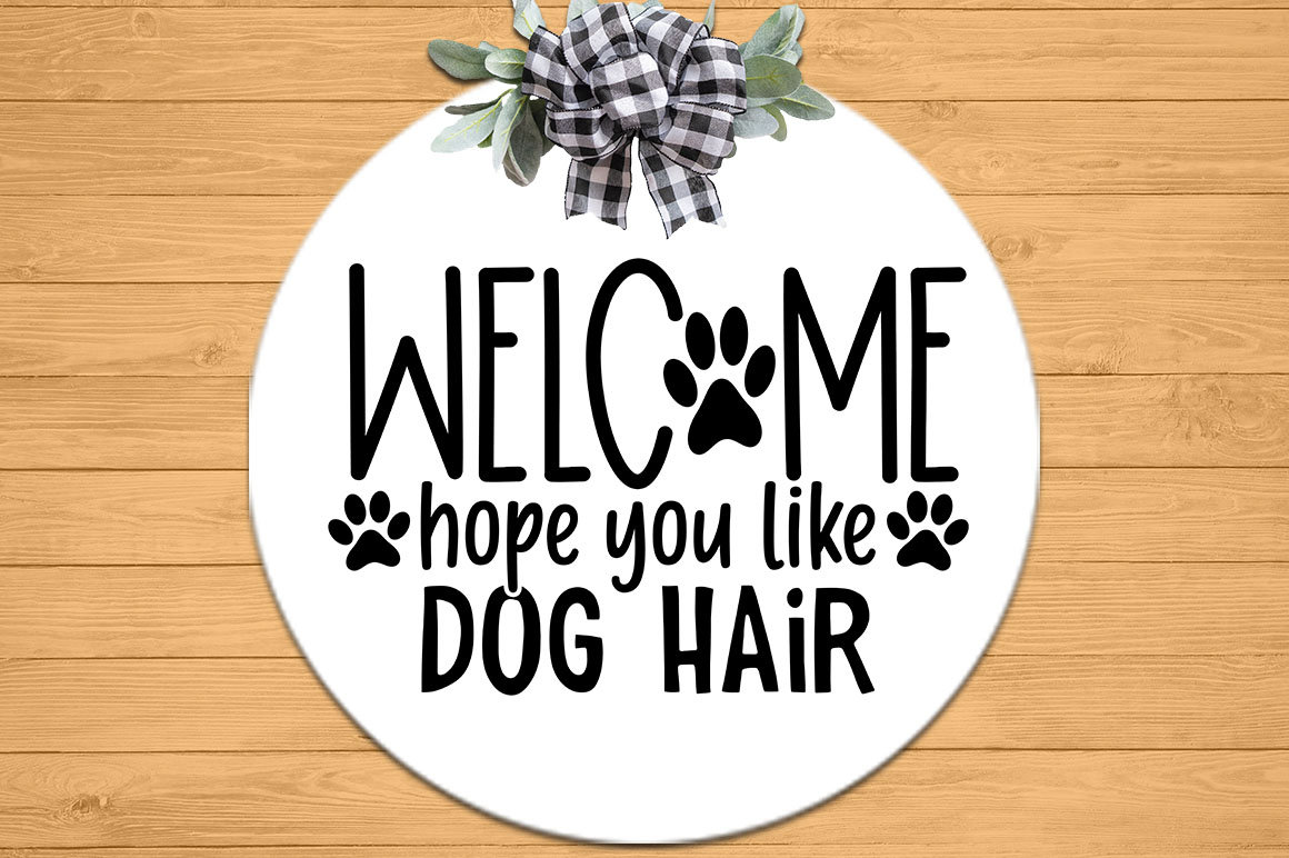 Dog Welcome Sign SVG Bundle, Door Hanger SVG (digital Designs) - Etsy