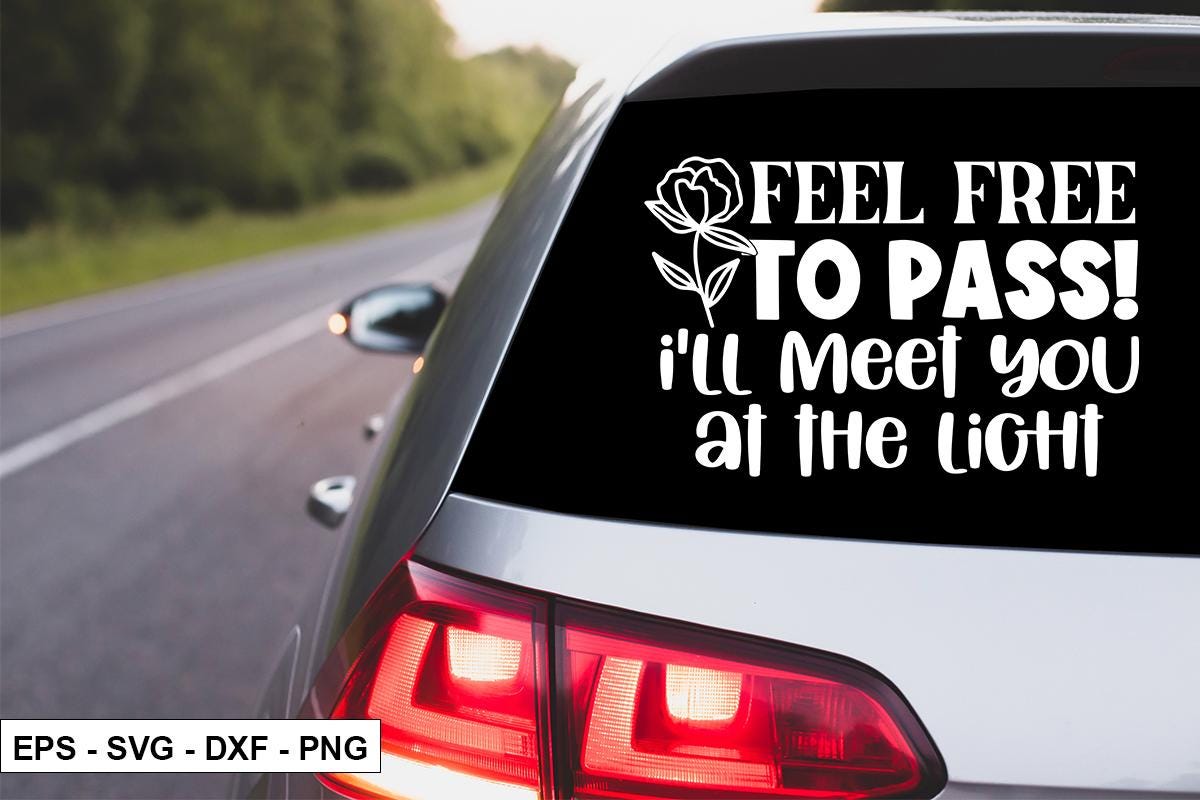 Funny Car Stickers SVG Bundle , Hand Lettered Car Quotes Svg, Sarcastic ...