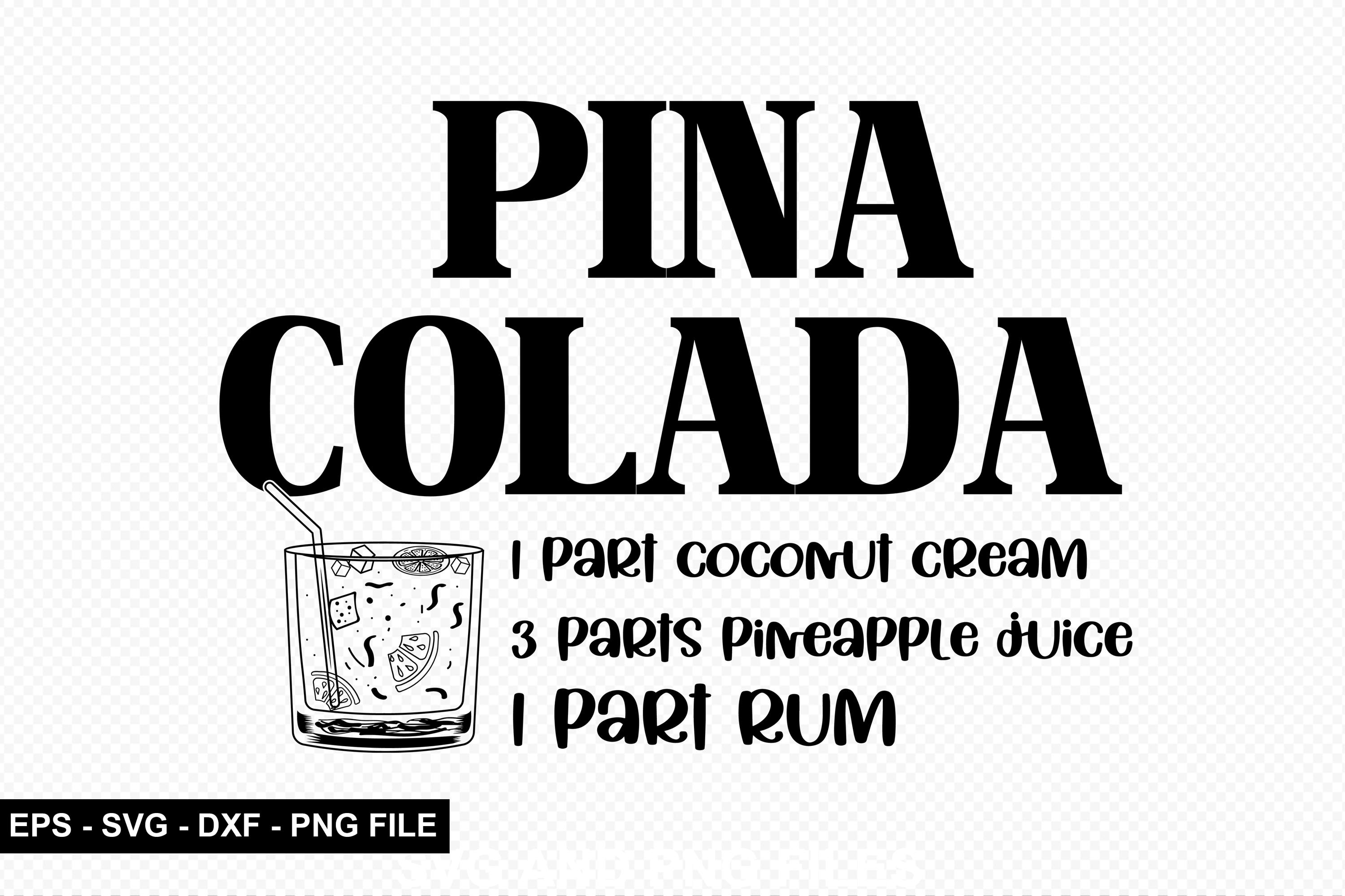 Cocktail Recipes SVG Bundle | Summer Drinks, Bar Signs (digital ...