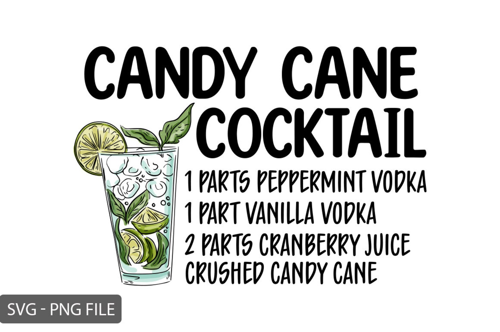 Cocktails Recipe SVG Bundle, Cocktail Recipe Svg, Cocktail Recipe for ...