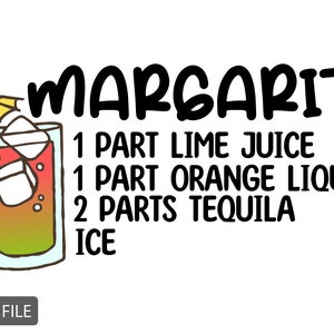 Cocktails Recipe SVG Bundle, Cocktail Recipe Svg, Cocktail Recipe for ...