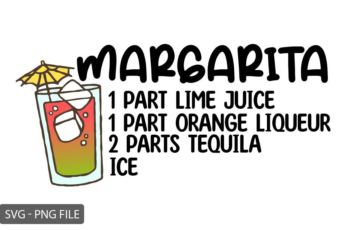 Cocktail Recipe SVG Bundle, Bar Sign, Drink Recipes - Etsy