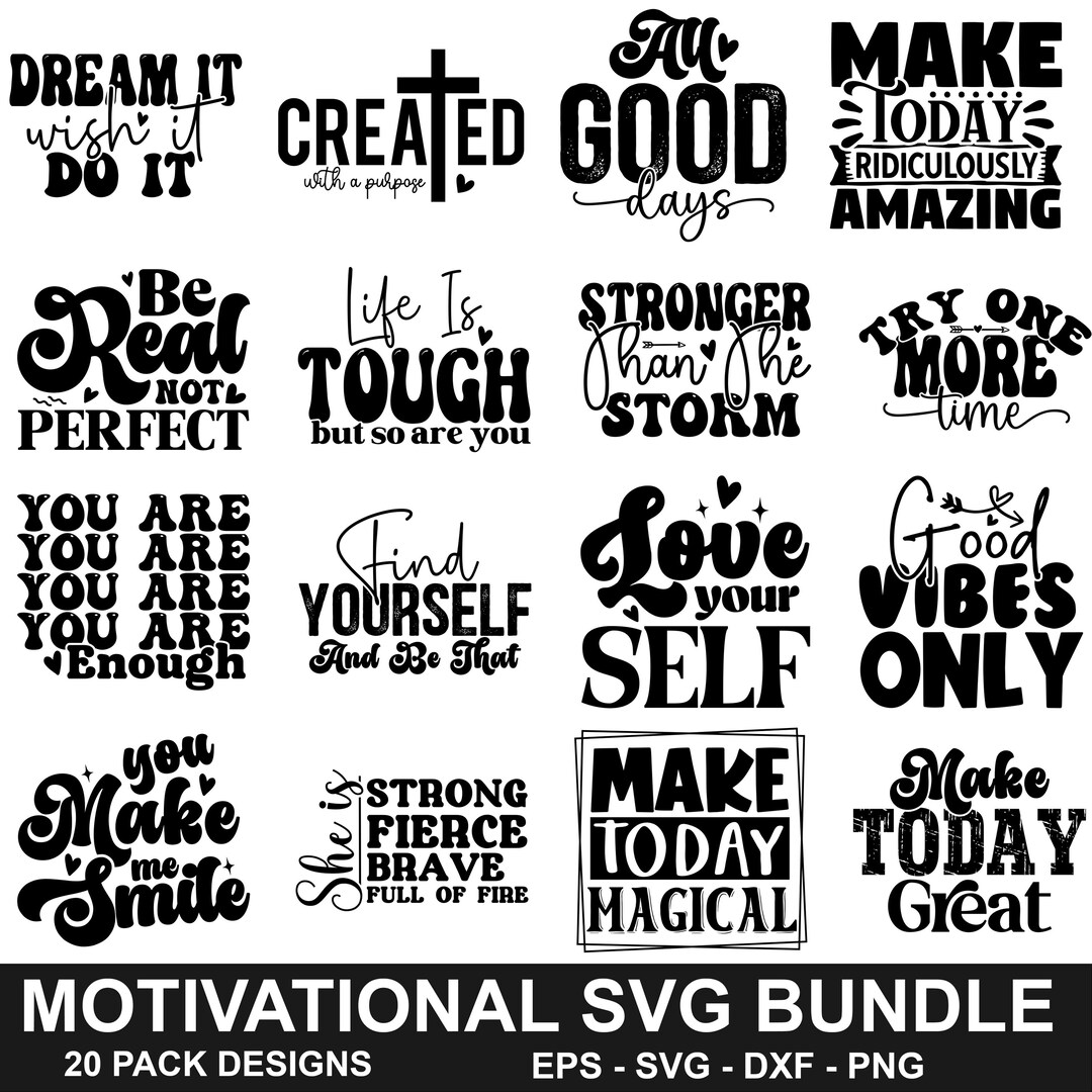 Love Yourself, SVG , Inspirational Svg, Positive Quote Svg, Mental ...