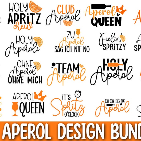 Aperol spritz plotterdatei - Etsy.de