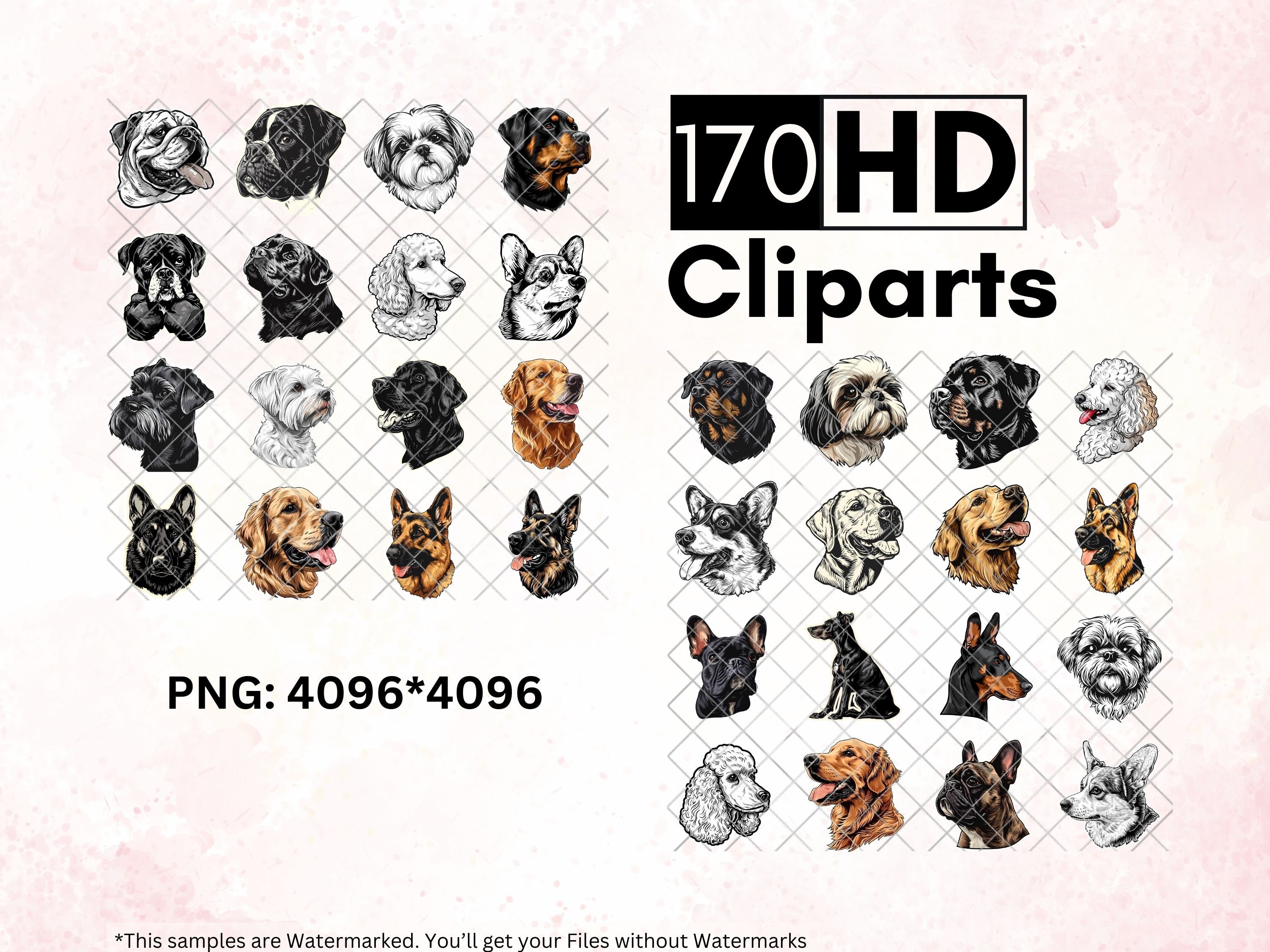 170 Dog Sticker Clipart PNG Cute Dog Sticker, Dog Breeds, Animal Decor ...