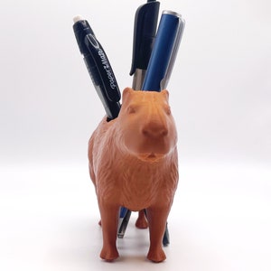Capypencil Holder Capybara Desk Decor - Etsy