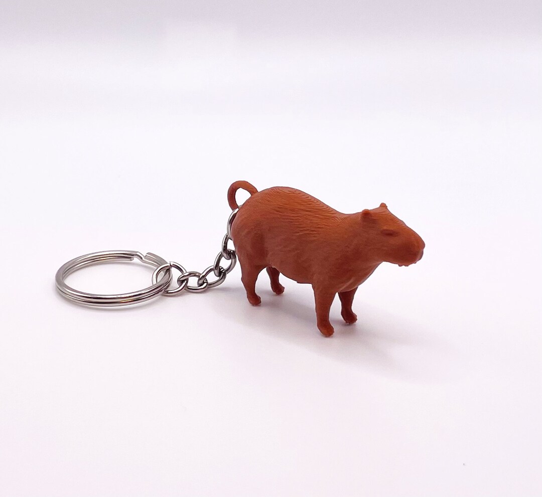 Capykeychain - Capybara Key Chain - Etsy
