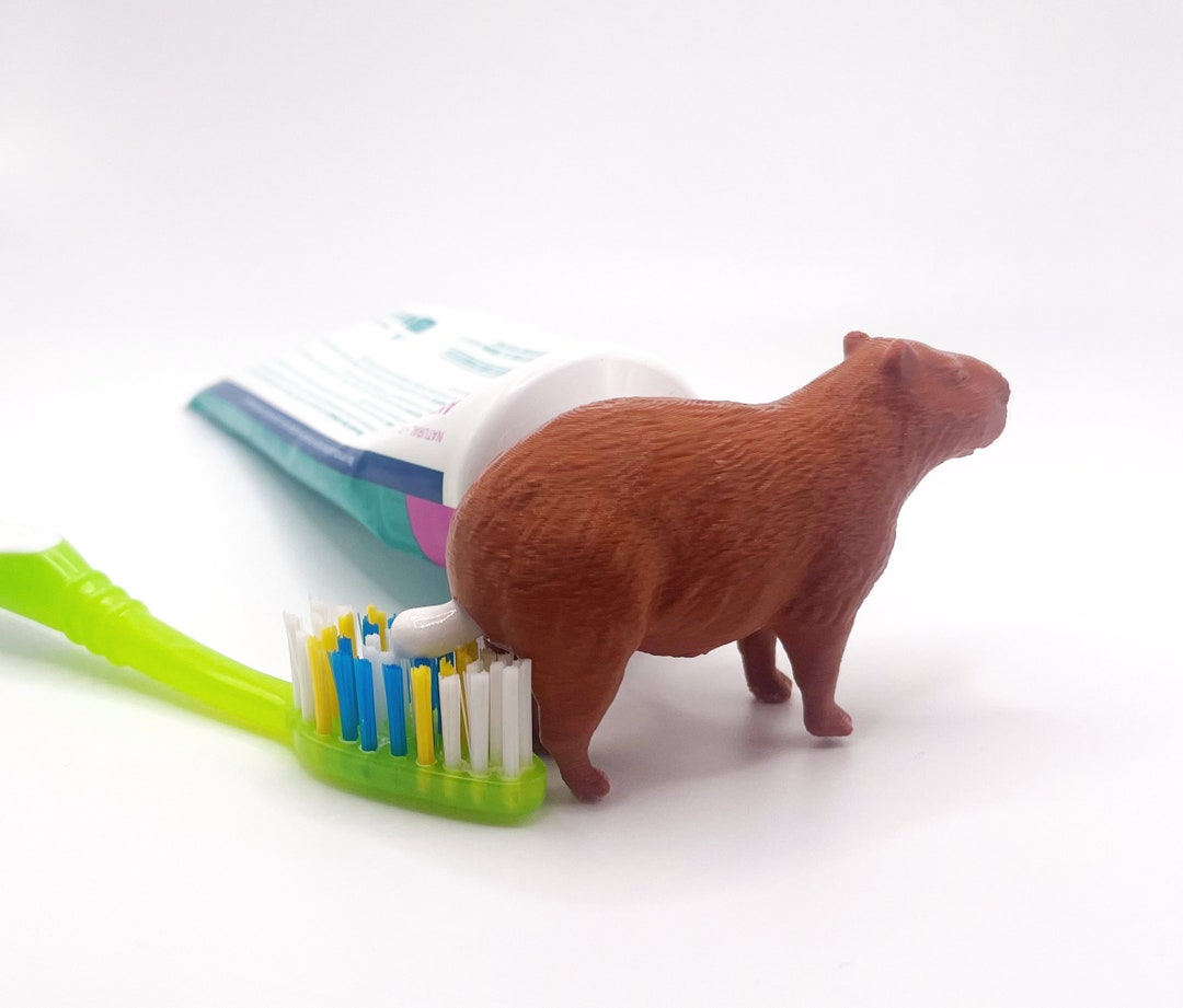Capypooper - Capybara Toothpaste Topper | Capybara Toothpaste Cap ...