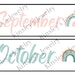 Months of the Year Printables - Etsy