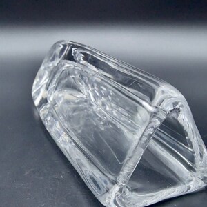 Vintage Orrefors Triangle Dusk Series Vase 3812 Nils Landsberg Signed ...