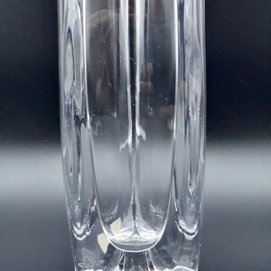 Vintage Orrefors Triangle Dusk Series Vase 3812 Nils Landsberg Signed ...