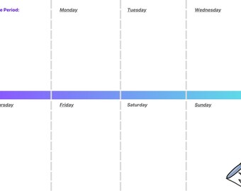 Aesthetic Daily Planner Printable to Do List Digital Daily Schedule ...