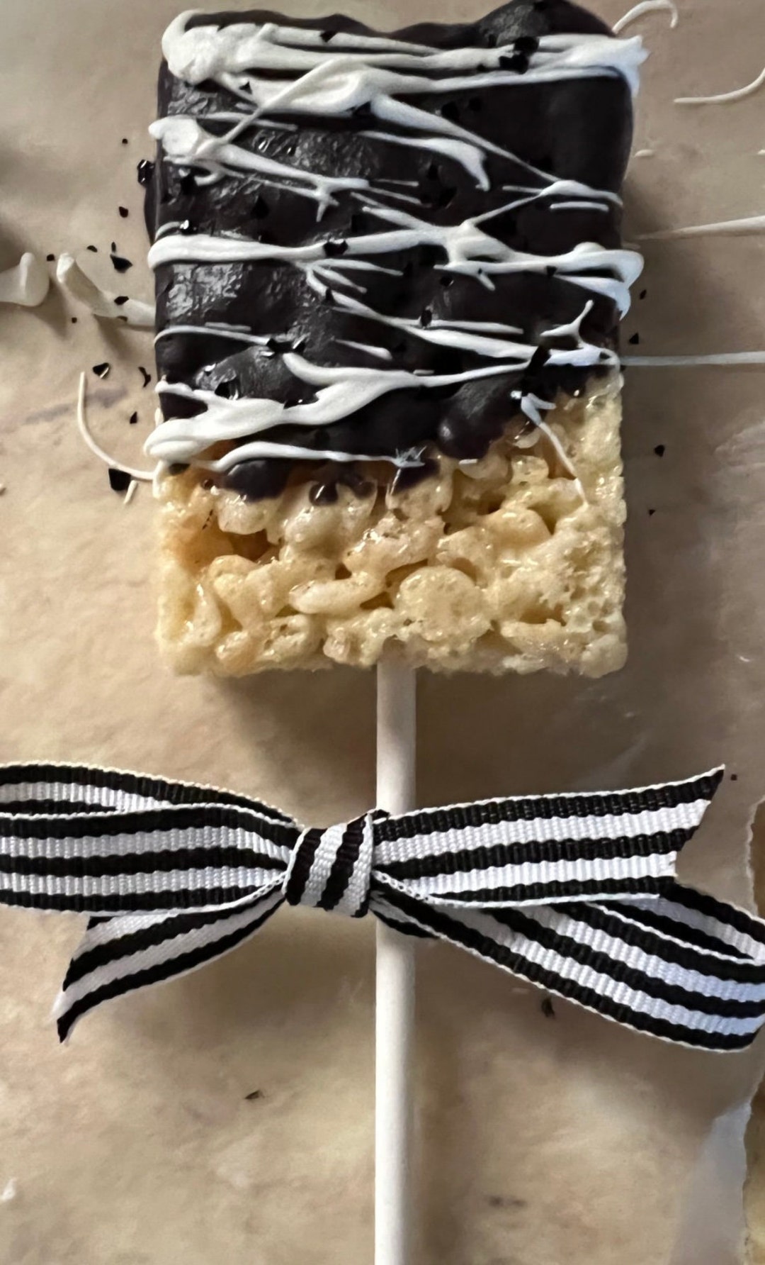 Chocolate Covered Rice Crispy Halloween Nightmare Before - Etsy