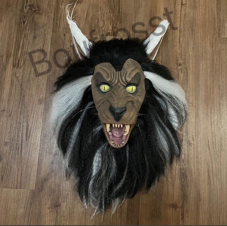 THRILLER Werewolf Mask Zombie Halloween Michael Jackson - Etsy