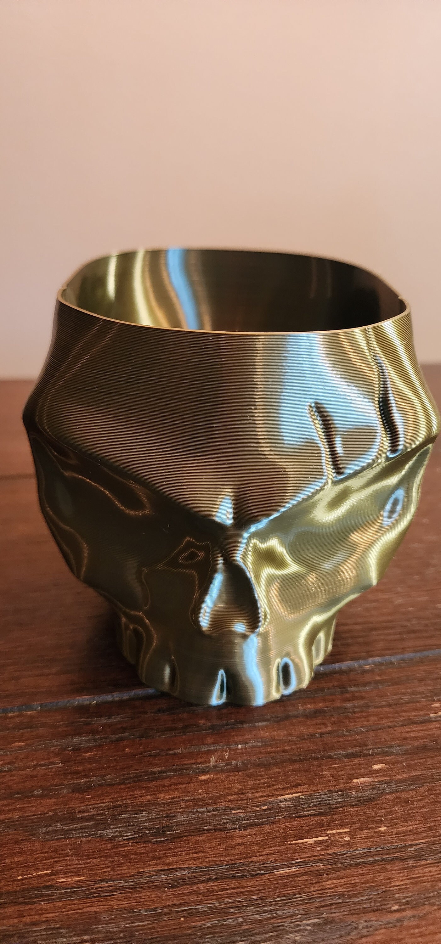 3D Printed Skull Planter Set - Etsy
