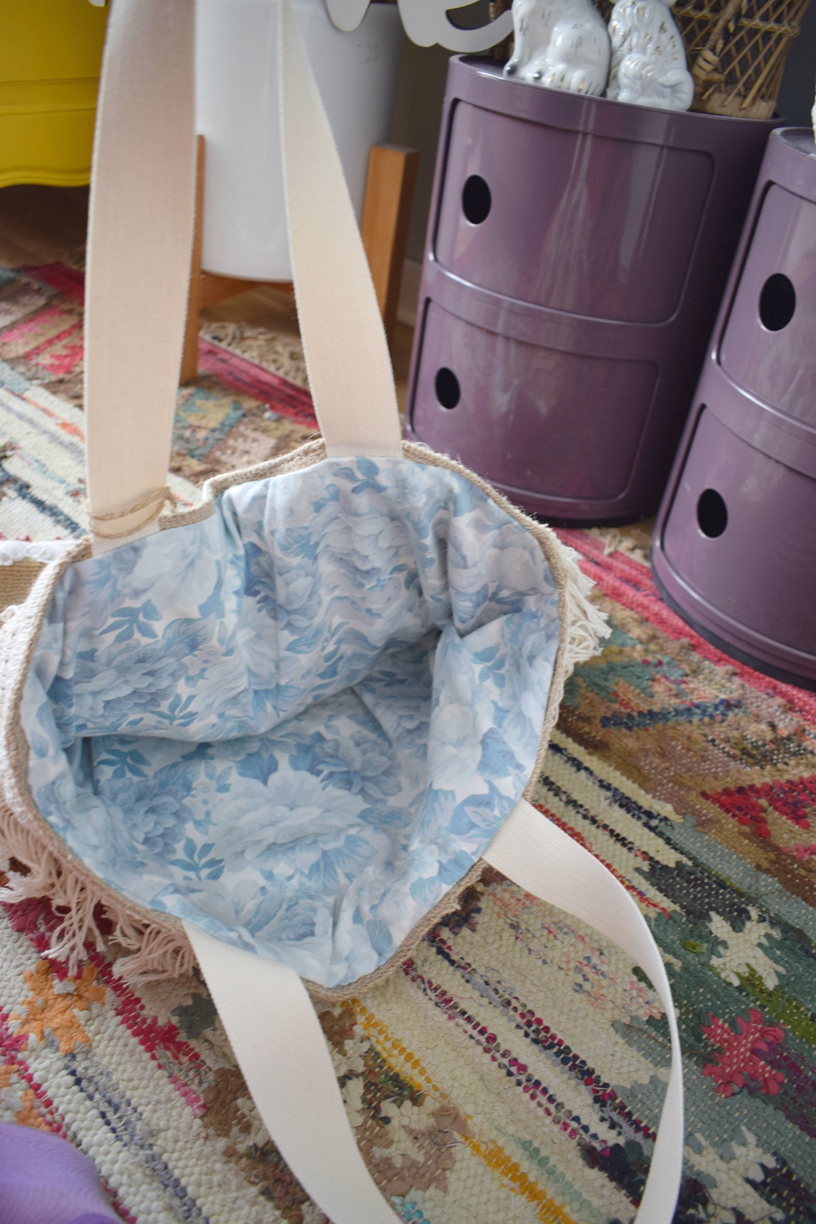 Jute Tote Bag, Burlap Bag, Hessian Jute Bag, Rustic Bag, Boho Bag ...