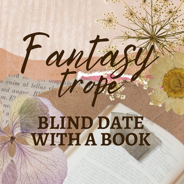 Romantasy Book Blind Date - Etsy