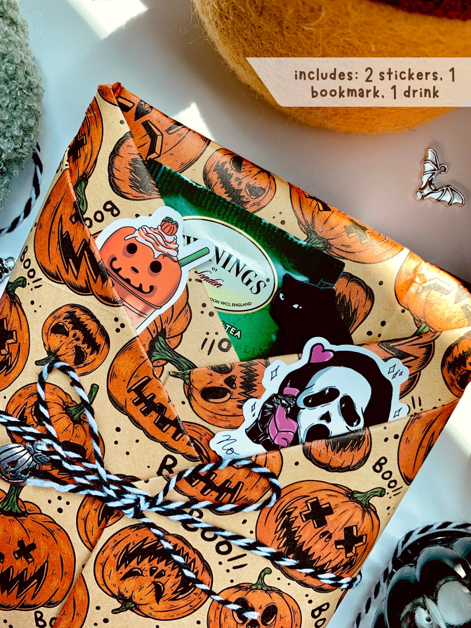 Halloween Blind Date With A Book Spooky Blind Book Date - Etsy